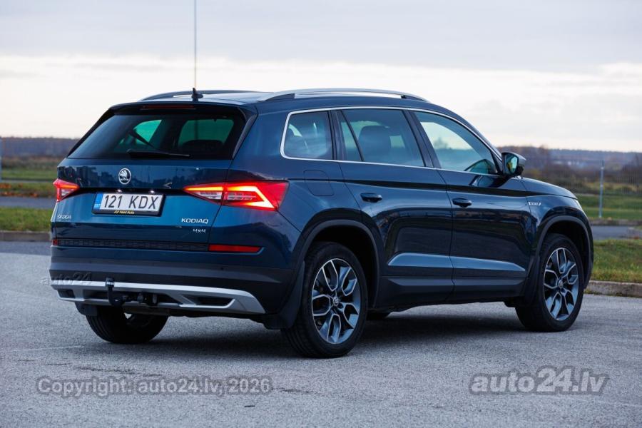 Zils Skoda Kodiaq 2018 Tallina, ar dzinēja tilpumu 2.00 L un nobraukumu 181 tūkst. km par 22250 €, foto 8 vietnē AUTOMOTO.COM.LV