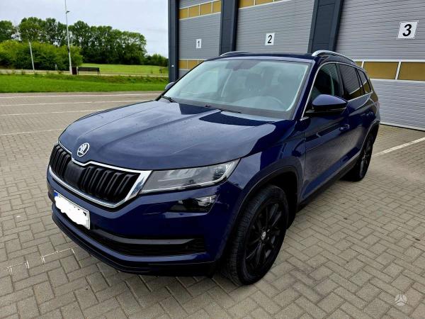 Синий Шкода Kodiaq 2018 в Кретинга, объемом двигателя 1.40 л и пробегом 235 тыс. км за 13500 €, фото 8 на AUTOMOTO.COM.LV