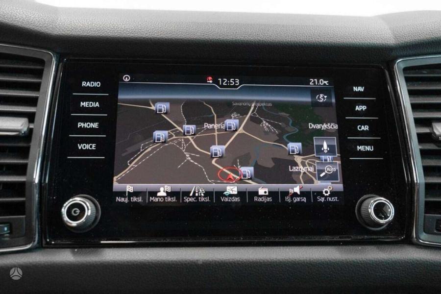 Синий Шкода Kodiaq 2018 в Вильнюс, объемом двигателя 2.00 л и пробегом 255 тыс. км за 16750 €, фото 13 на AUTOMOTO.COM.LV