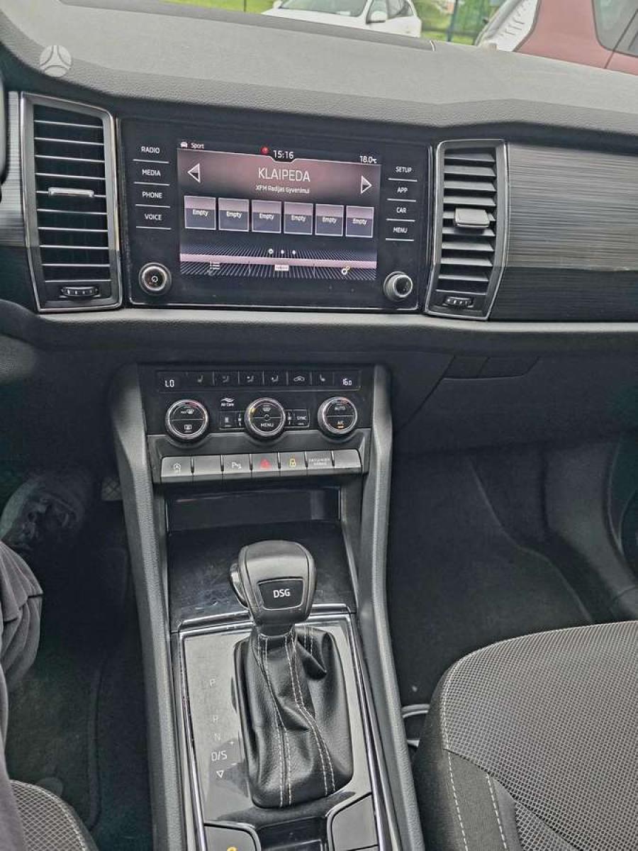 Синий Шкода Kodiaq 2018 в Кретинга, объемом двигателя 1.40 л и пробегом 233 тыс. км за 13000 €, фото 19 на AUTOMOTO.COM.LV