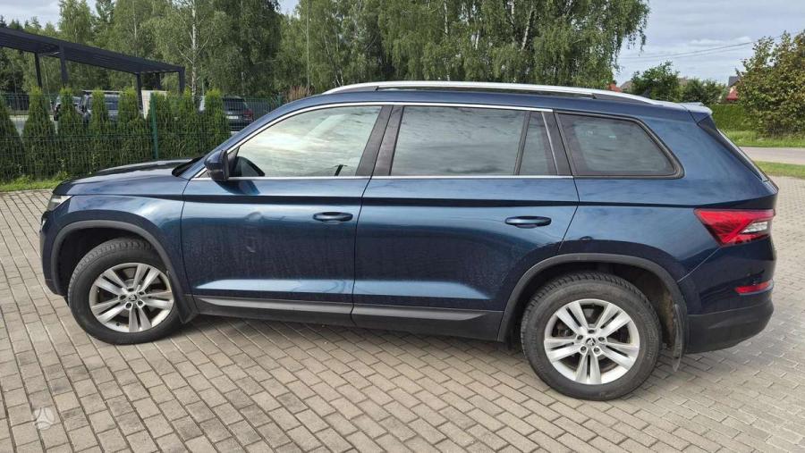 Синий Шкода Kodiaq 2018 в Вильнюс, объемом двигателя 1.98 л и пробегом 222 тыс. км за 13900 €, фото 1 на AUTOMOTO.COM.LV