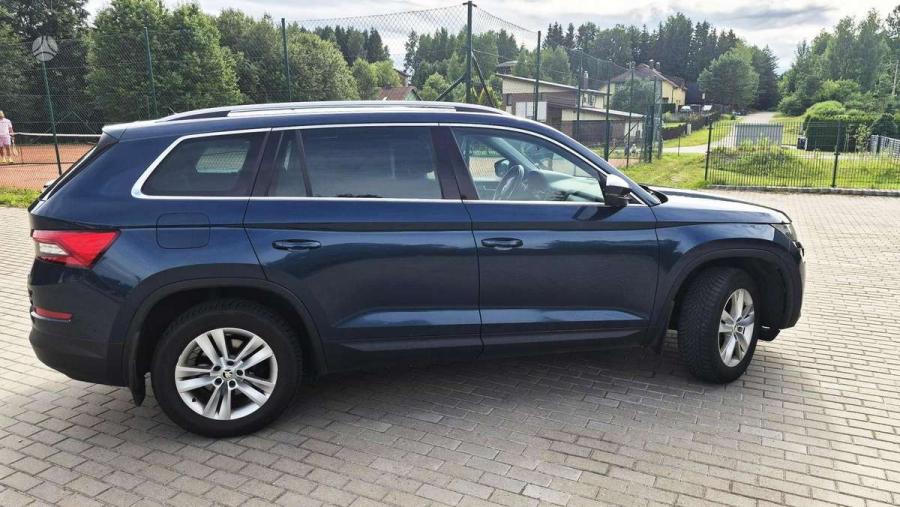Синий Шкода Kodiaq 2018 в Вильнюс, объемом двигателя 1.98 л и пробегом 222 тыс. км за 13900 €, фото 4 на AUTOMOTO.COM.LV