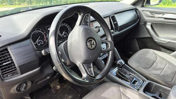 Blue Skoda Kodiaq 2018 in Vilnius, with an engine capacity of 1.98 L and mileage of 222 thousand km for 13900 €, photo 8 on AUTOMOTO.COM.LV