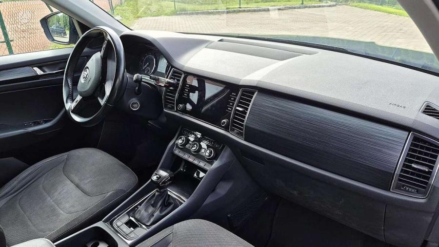 Синий Шкода Kodiaq 2018 в Вильнюс, объемом двигателя 1.98 л и пробегом 222 тыс. км за 13900 €, фото 9 на AUTOMOTO.COM.LV