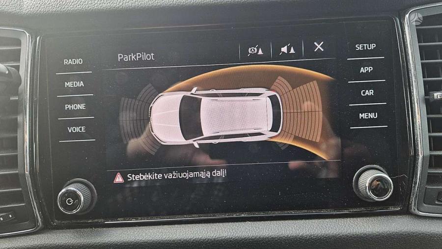 Синий Шкода Kodiaq 2018 в Вильнюс, объемом двигателя 1.98 л и пробегом 222 тыс. км за 13900 €, фото 12 на AUTOMOTO.COM.LV