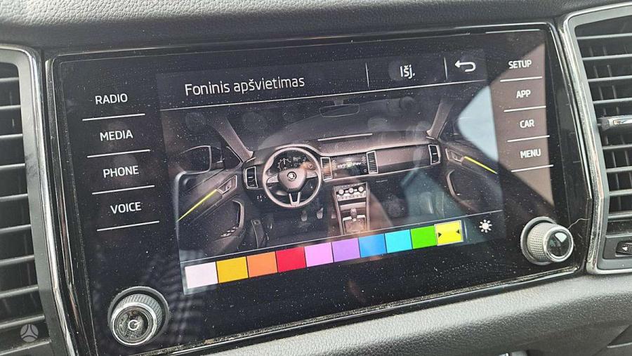 Синий Шкода Kodiaq 2018 в Вильнюс, объемом двигателя 1.98 л и пробегом 222 тыс. км за 13900 €, фото 14 на AUTOMOTO.COM.LV