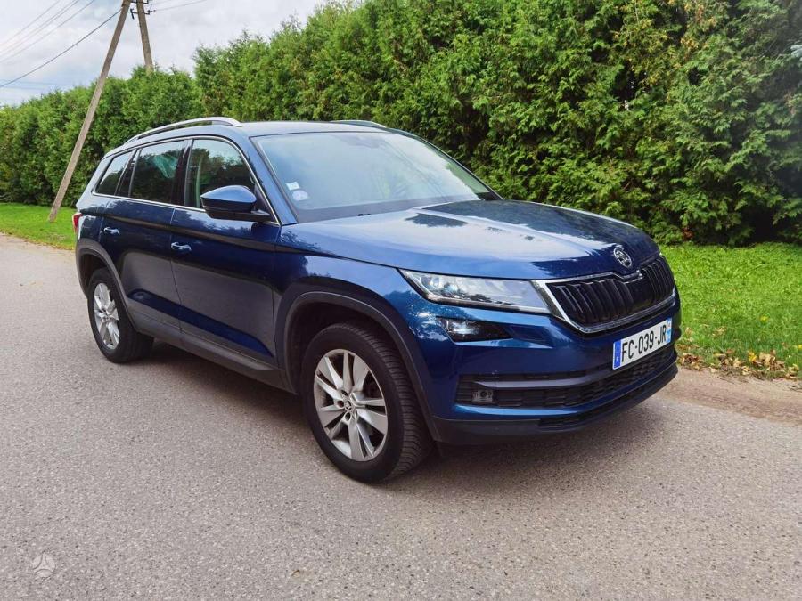 Zils Skoda Kodiaq 2018 Kauņa, ar dzinēja tilpumu 1.50 L un nobraukumu 134 tūkst. km par 12500 €, foto 1 vietnē AUTOMOTO.COM.LV