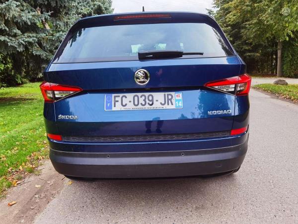 Skoda Kodiaq 2018 in Kaunas on AUTOMOTO.COM.LV Blue Skoda Kodiaq 2018 in Kaunas, with an engine capacity of 1.50 L and mileage of 134 thousand km for 12500 €, photo 11 on AUTOMOTO.COM.LV