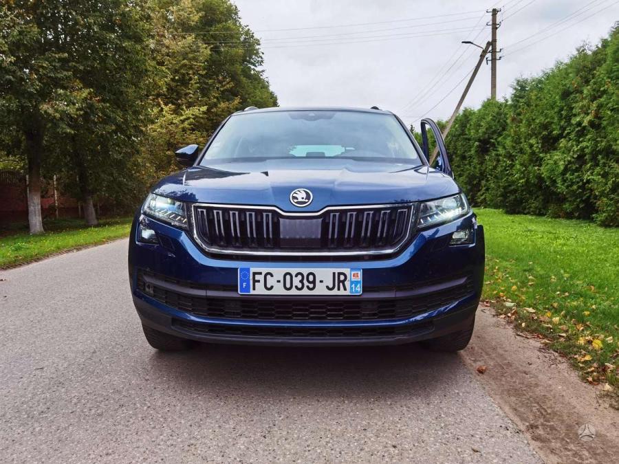 Zils Skoda Kodiaq 2018 Kauņa, ar dzinēja tilpumu 1.50 L un nobraukumu 134 tūkst. km par 12500 €, foto 44 vietnē AUTOMOTO.COM.LV