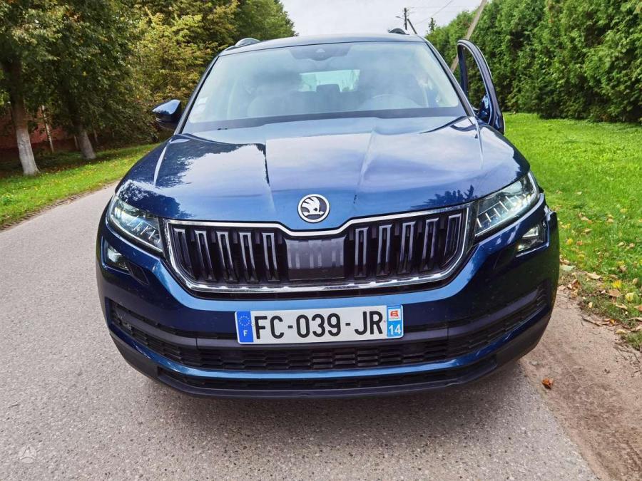 Zils Skoda Kodiaq 2018 Kauņa, ar dzinēja tilpumu 1.50 L un nobraukumu 134 tūkst. km par 12500 €, foto 45 vietnē AUTOMOTO.COM.LV