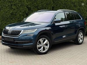 Blue Skoda Kodiaq 2018 in Jonava, with an engine capacity of 1.97 L and mileage of 253 thousand km for 16750 €, photo  on AUTOMOTO.COM.LV
