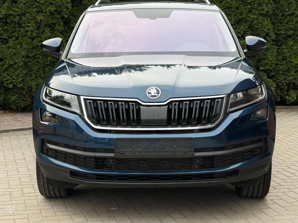 Blue Skoda Kodiaq 2018 in Jonava, with an engine capacity of 1.97 L and mileage of 253 thousand km for 16750 €, photo 4 on AUTOMOTO.COM.LV
