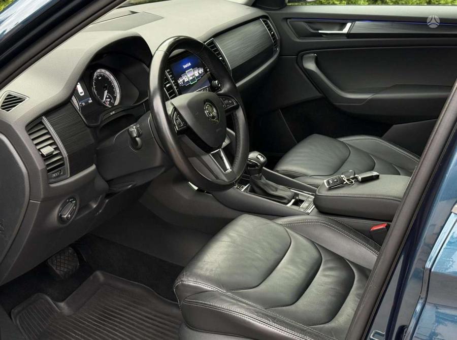 Zils Skoda Kodiaq 2018 Jonava, ar dzinēja tilpumu 1.97 L un nobraukumu 253 tūkst. km par 16750 €, foto 17 vietnē AUTOMOTO.COM.LV