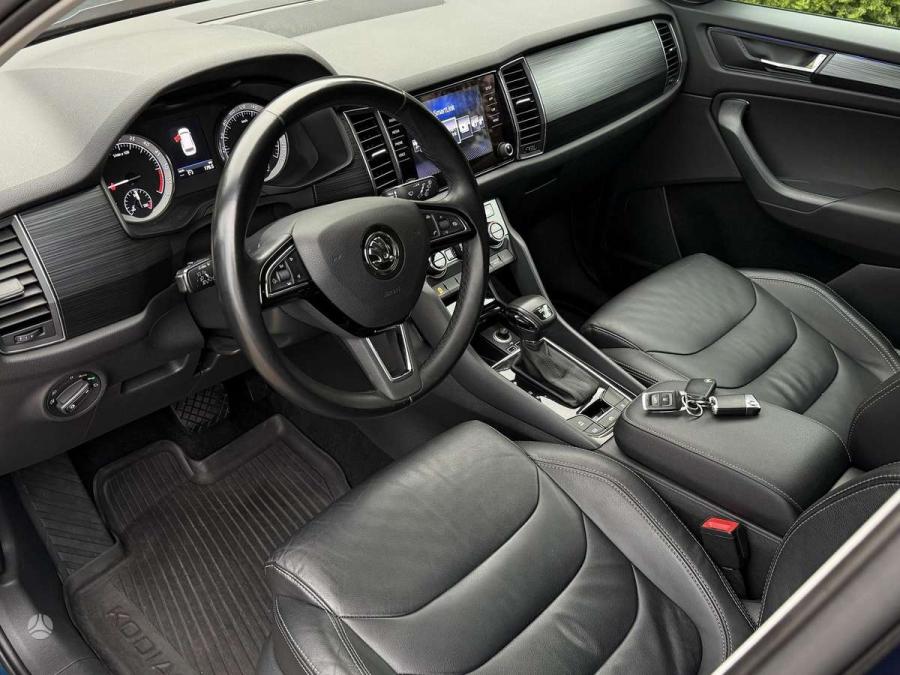 Zils Skoda Kodiaq 2018 Jonava, ar dzinēja tilpumu 1.97 L un nobraukumu 253 tūkst. km par 16750 €, foto 18 vietnē AUTOMOTO.COM.LV