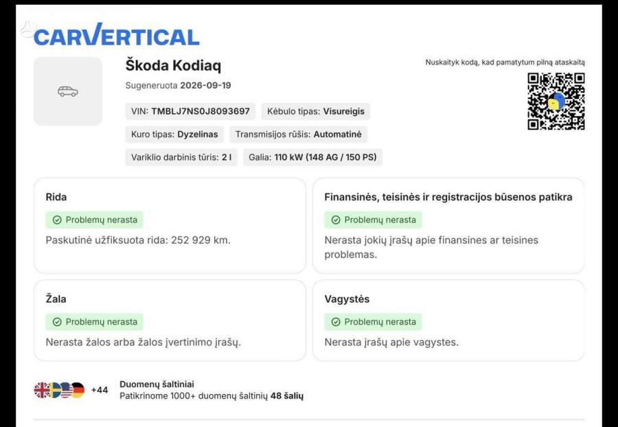 Zils Skoda Kodiaq 2018 Jonava, ar dzinēja tilpumu 1.97 L un nobraukumu 253 tūkst. km par 16750 €, foto 32 vietnē AUTOMOTO.COM.LV