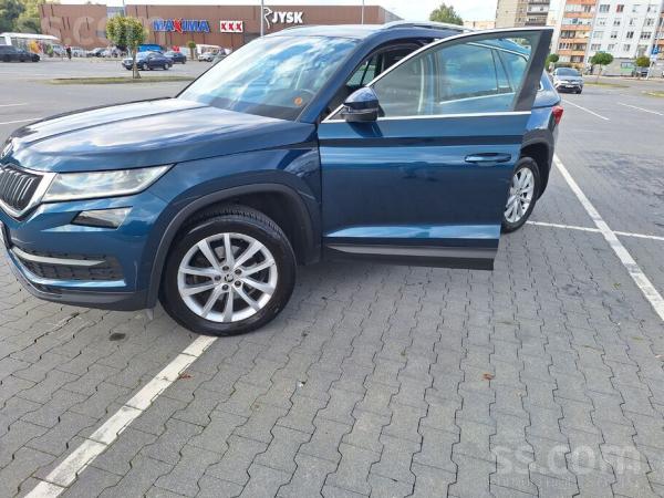 Zils Skoda Kodiaq 2018 Rīga, ar dzinēja tilpumu 2.00 L un nobraukumu 121 tūkst. km par 17500 €, foto 3 vietnē AUTOMOTO.COM.LV