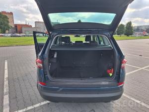 Blue Skoda Kodiaq 2018 in Riga, with an engine capacity of 2.00 L and mileage of 121 thousand km for 17500 €, photo 5 on AUTOMOTO.COM.LV