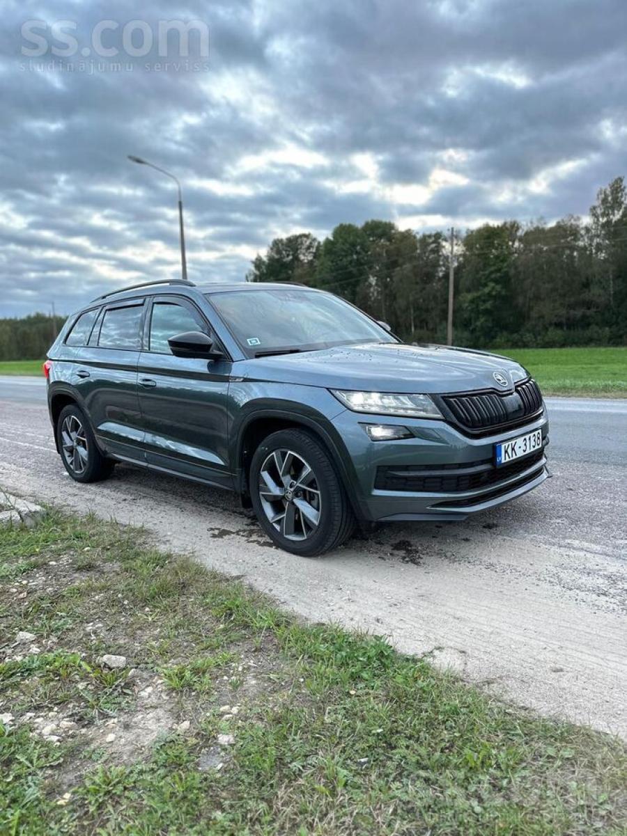 Синий Шкода Kodiaq 2018 в Огре, объемом двигателя 2.00 л и пробегом 260 тыс. км за 19000 €, фото 1 на AUTOMOTO.COM.LV
