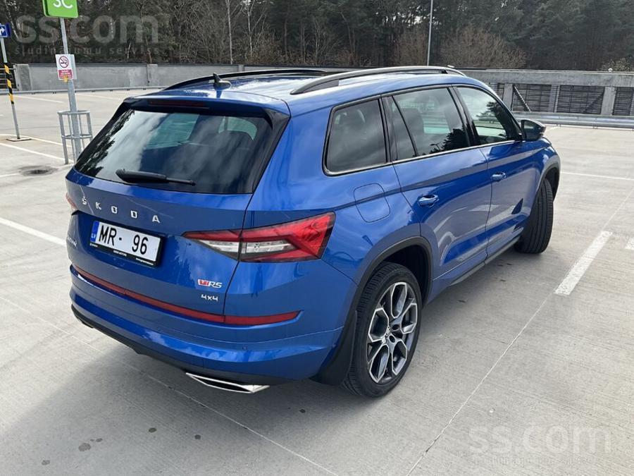 Синий Шкода Kodiaq 2019 в Рига, объемом двигателя 2.00 л и пробегом 108 тыс. км за 27000 €, фото 2 на AUTOMOTO.COM.LV