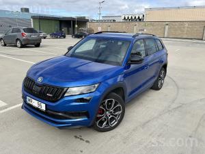 Синий Шкода Kodiaq 2019 в Рига, объемом двигателя 2.00 л и пробегом 108 тыс. км за 27000 €, фото 4 на AUTOMOTO.COM.LV