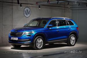 Синий Шкода Kodiaq 2019 в Таллин, объемом двигателя 2.00 л и пробегом 121 тыс. км за 21990 €, фото  на AUTOMOTO.COM.LV