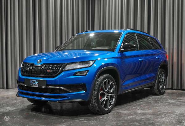 Синий Шкода Kodiaq 2019 в Мариямполе, объемом двигателя 1.97 л и пробегом 228 тыс. км за 25950 €, фото 5 на AUTOMOTO.COM.LV