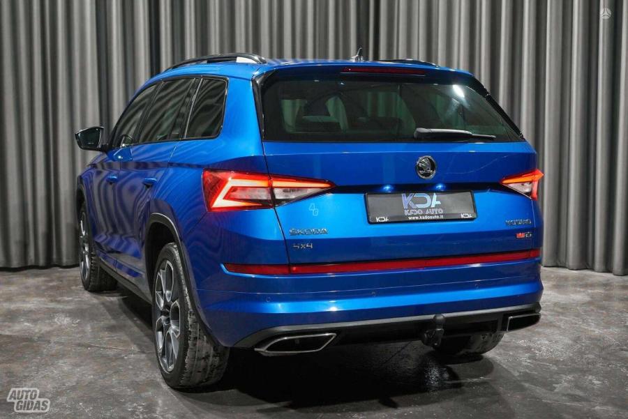 Zils Skoda Kodiaq 2019 Marijampole, ar dzinēja tilpumu 2.00 L un nobraukumu 228 tūkst. km par 25950 €, foto 9 vietnē AUTOMOTO.COM.LV
