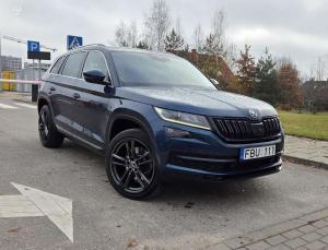 Синий Шкода Kodiaq 2019 в Вильнюс, объемом двигателя 1.97 л и пробегом 400 тыс. км за 15000 €, фото  на AUTOMOTO.COM.LV