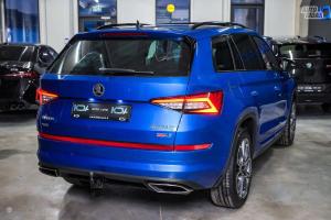 Blue Skoda Kodiaq 2019 in Marijampole, with an engine capacity of 2.00 L and mileage of 228 thousand km for 25950 €, photo 12 on AUTOMOTO.COM.LV