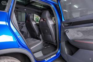 Blue Skoda Kodiaq 2019 in Marijampole, with an engine capacity of 2.00 L and mileage of 228 thousand km for 25950 €, photo 34 on AUTOMOTO.COM.LV