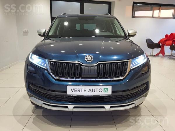 Zils Skoda Kodiaq 2019 Rīga, ar dzinēja tilpumu 2.00 L un nobraukumu 150 tūkst. km par 19990 €, foto 2 vietnē AUTOMOTO.COM.LV