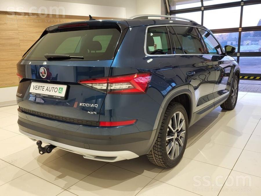 Синий Шкода Kodiaq 2019 в Рига, объемом двигателя 2.00 л и пробегом 150 тыс. км за 19990 €, фото 6 на AUTOMOTO.COM.LV