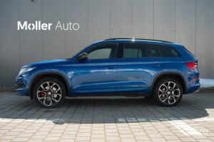 Blue Skoda Kodiaq 2019 in Vilnius, with an engine capacity of 2.00 L and mileage of 180 thousand km for 26350 €, photo 3 on AUTOMOTO.COM.LV