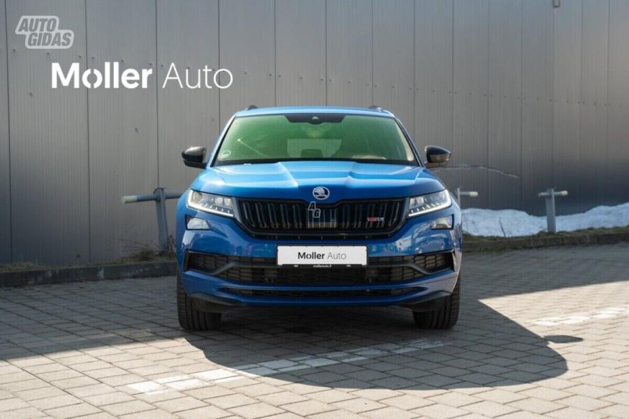 Blue Skoda Kodiaq 2019 in Vilnius, with an engine capacity of 2.00 L and mileage of 180 thousand km for 26350 €, photo 5 on AUTOMOTO.COM.LV