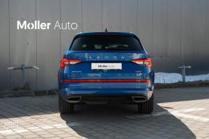 Blue Skoda Kodiaq 2019 in Vilnius, with an engine capacity of 2.00 L and mileage of 180 thousand km for 26350 €, photo 6 on AUTOMOTO.COM.LV