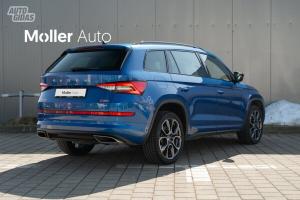 Blue Skoda Kodiaq 2019 in Vilnius, with an engine capacity of 2.00 L and mileage of 180 thousand km for 26350 €, photo 7 on AUTOMOTO.COM.LV