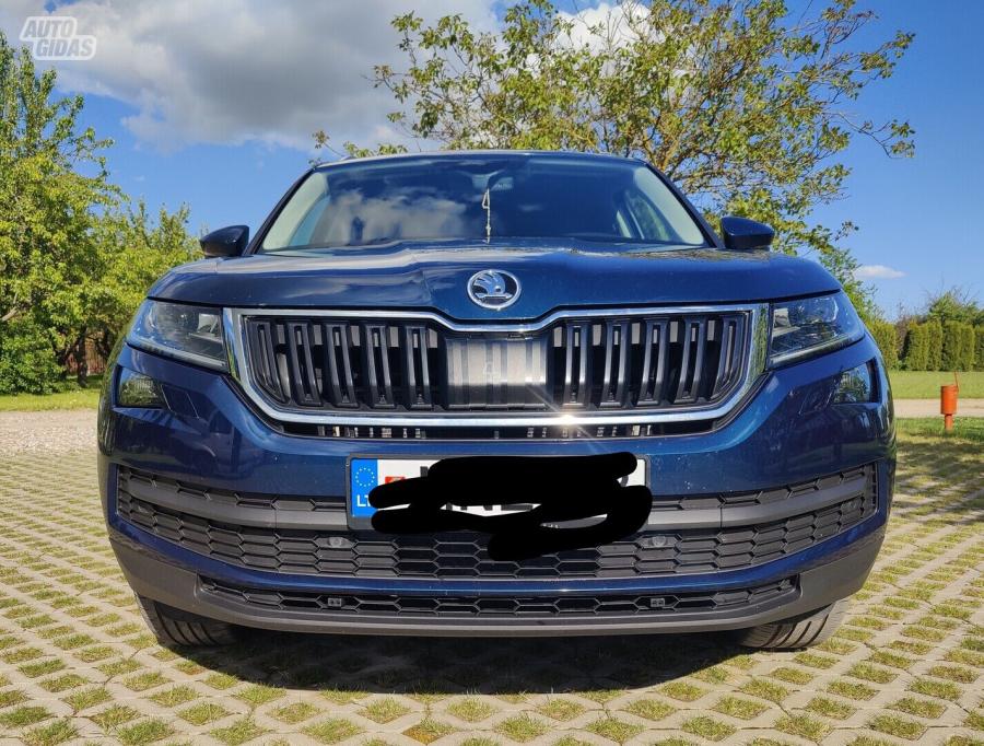 Blue Skoda Kodiaq 2019 in Vilkaviskis, with an engine capacity of 2.00 L and mileage of 210 thousand km for 17500 €, photo 7 on AUTOMOTO.COM.LV