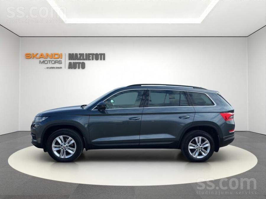 Blue Skoda Kodiaq 2019 in Riga, with an engine capacity of 2.00 L and mileage of 206 thousand km for 19490 €, photo 4 on AUTOMOTO.COM.LV