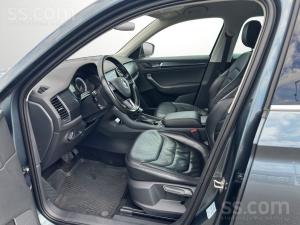Blue Skoda Kodiaq 2019 in Riga, with an engine capacity of 2.00 L and mileage of 206 thousand km for 19490 €, photo 10 on AUTOMOTO.COM.LV