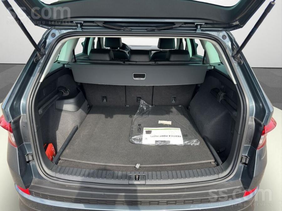 Blue Skoda Kodiaq 2019 in Riga, with an engine capacity of 2.00 L and mileage of 206 thousand km for 19490 €, photo 18 on AUTOMOTO.COM.LV