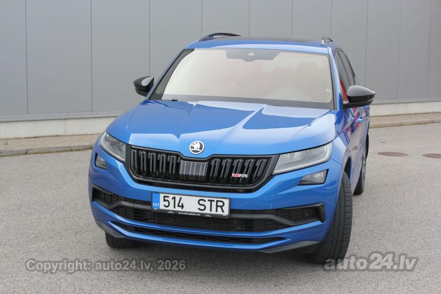 Zils Skoda Kodiaq 2019 Tallina, ar dzinēja tilpumu 2.00 L un nobraukumu 80 tūkst. km par 32999 €, foto 3 vietnē AUTOMOTO.COM.LV