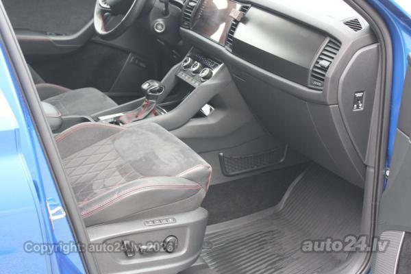 Blue Skoda Kodiaq 2019 in Tallinn, with an engine capacity of 2.00 L and mileage of 80 thousand km for 32999 €, photo 8 on AUTOMOTO.COM.LV