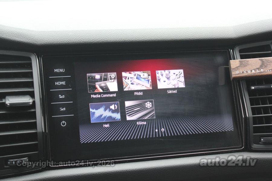 Zils Skoda Kodiaq 2019 Tallina, ar dzinēja tilpumu 2.00 L un nobraukumu 80 tūkst. km par 32999 €, foto 23 vietnē AUTOMOTO.COM.LV