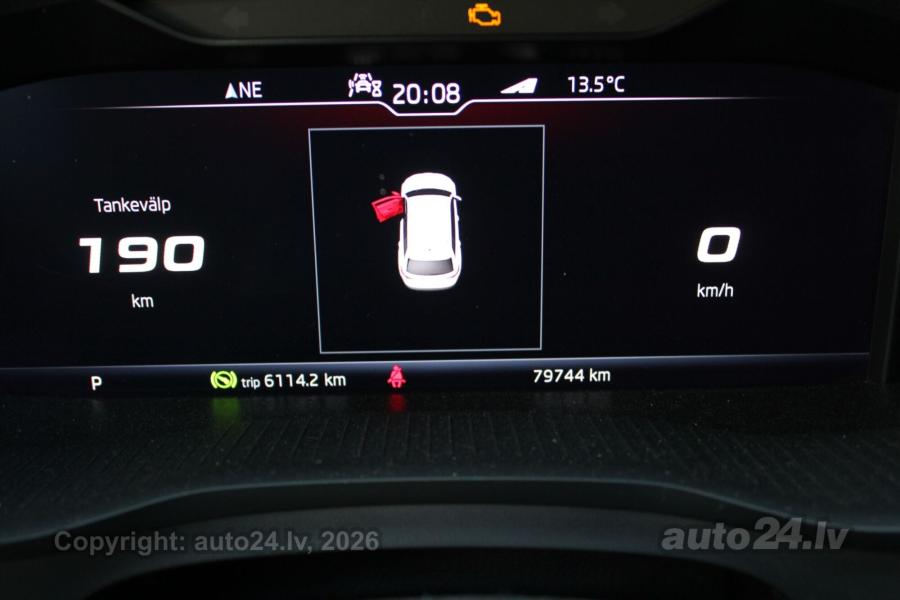 Zils Skoda Kodiaq 2019 Tallina, ar dzinēja tilpumu 2.00 L un nobraukumu 80 tūkst. km par 32999 €, foto 26 vietnē AUTOMOTO.COM.LV