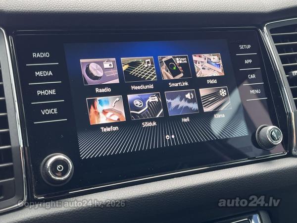 Blue Skoda Kodiaq 2019 in Tallinn, with an engine capacity of 2.00 L and mileage of 176 thousand km for 19900 €, photo 7 on AUTOMOTO.COM.LV