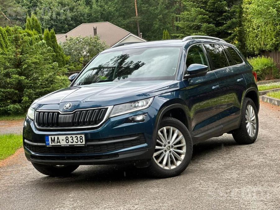 Zils Skoda Kodiaq 2019 Rīga, ar dzinēja tilpumu 2.00 L un nobraukumu 165 tūkst. km par 18950 €, foto 1 vietnē AUTOMOTO.COM.LV