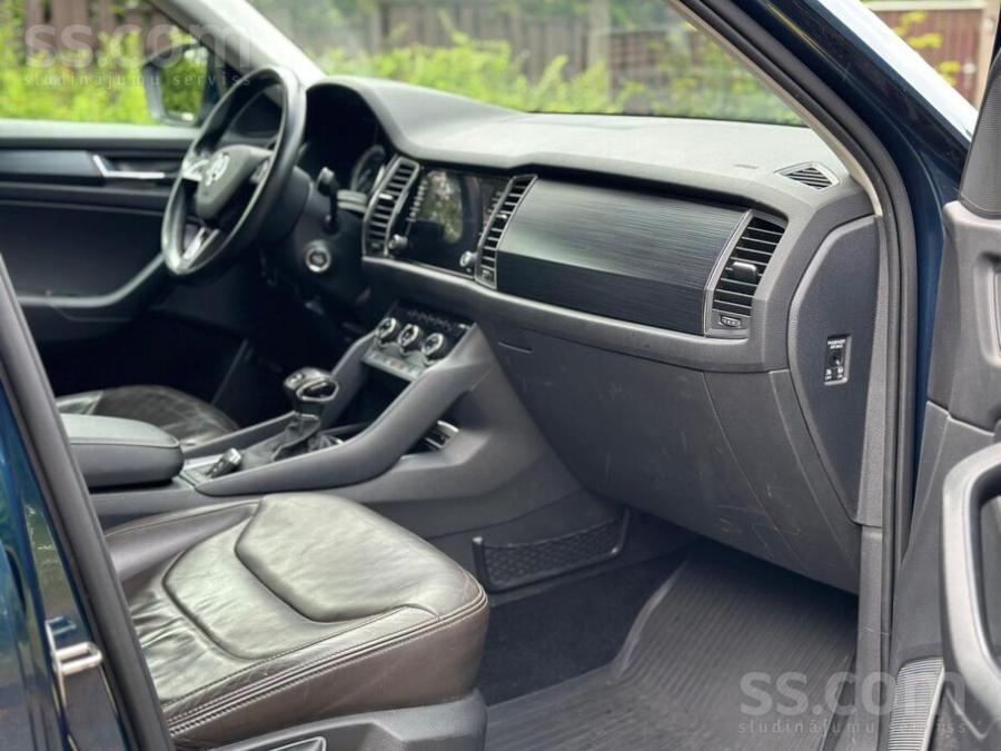 Zils Skoda Kodiaq 2019 Rīga, ar dzinēja tilpumu 2.00 L un nobraukumu 165 tūkst. km par 18950 €, foto 21 vietnē AUTOMOTO.COM.LV