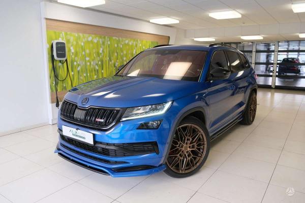 Синий Шкода Kodiaq 2019 в Вильнюс, объемом двигателя 1.97 л и пробегом 240 тыс. км за 26500 €, фото 1 на AUTOMOTO.COM.LV