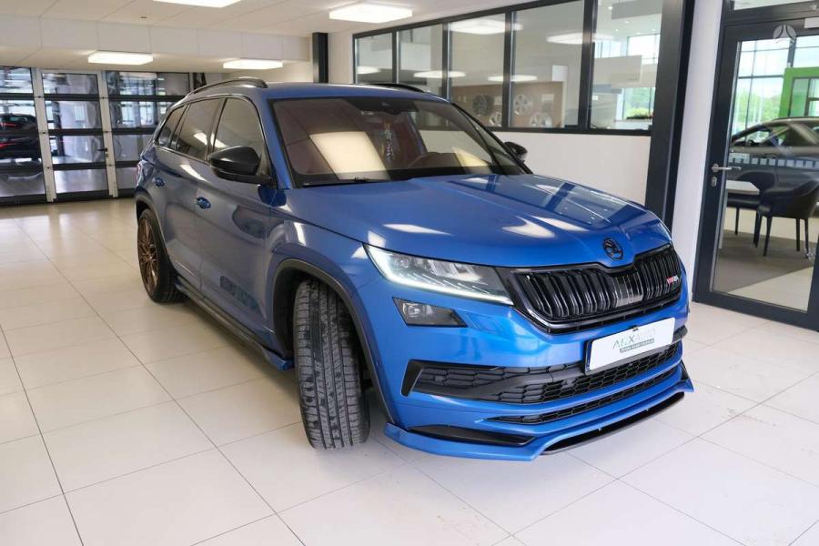 Синий Шкода Kodiaq 2019 в Вильнюс, объемом двигателя 1.97 л и пробегом 240 тыс. км за 26500 €, фото 4 на AUTOMOTO.COM.LV