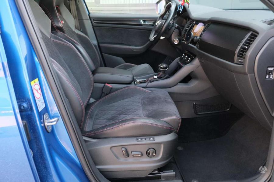 Синий Шкода Kodiaq 2019 в Вильнюс, объемом двигателя 1.97 л и пробегом 240 тыс. км за 26500 €, фото 11 на AUTOMOTO.COM.LV